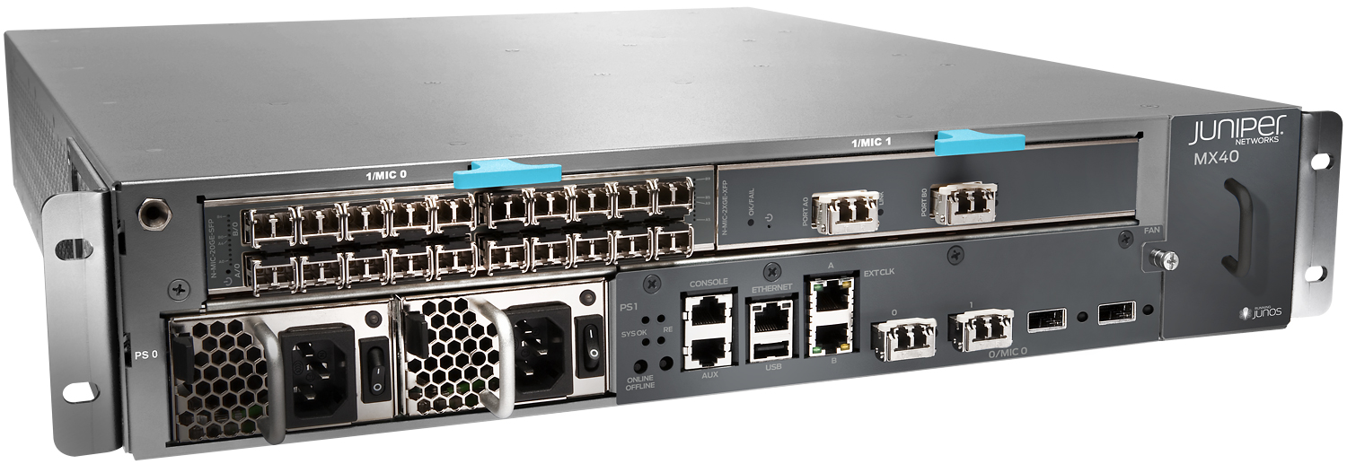 Router MX40 - Juniper Indonesia Networks, Ringkas dan Gesit